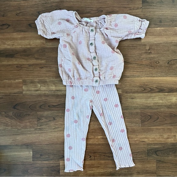 Jessica Simpson | Matching Sets | Jessica Simpson Pink Dotted Outfit ...